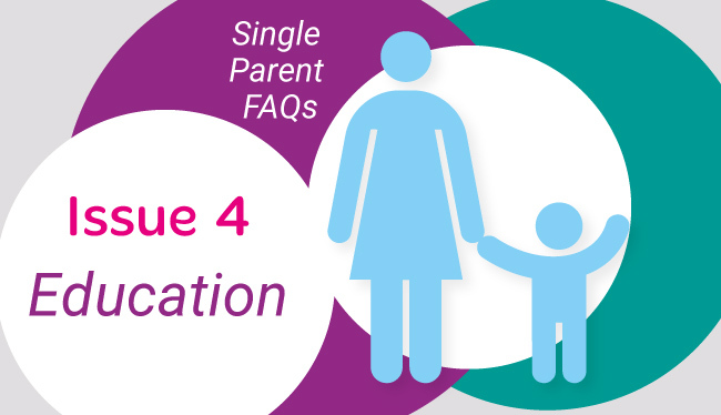 Single Parent FAQs: Education - One Parent Families Scotland