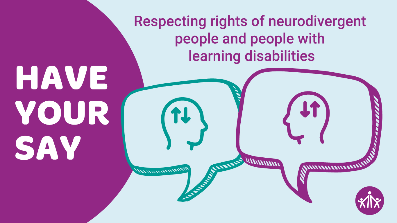 Respecting rights of neurodivergent people and people with learning ...