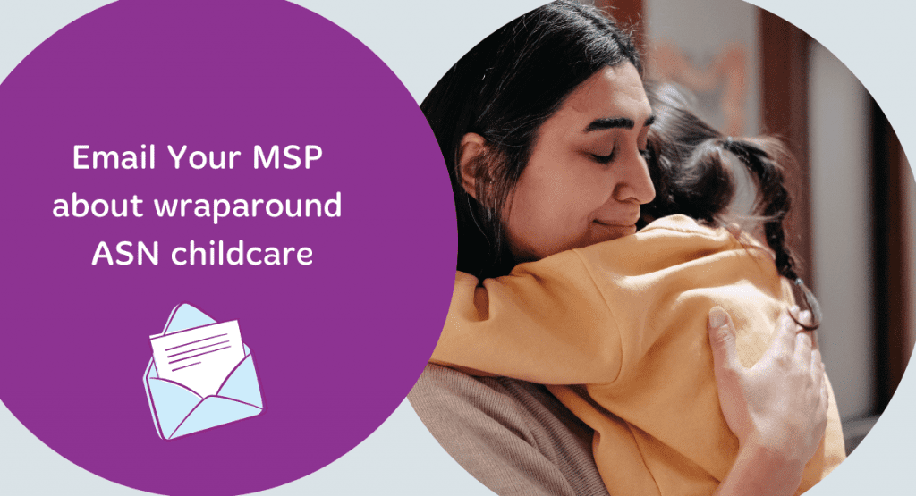 Email Your MSP about wraparound ASN childcare - One Parent Families Scotland