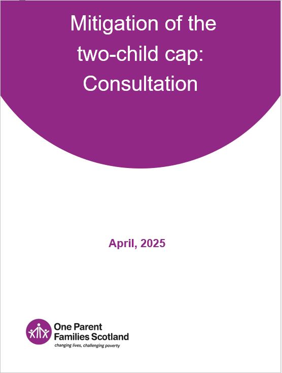 Mitigating the two-child cap: response to Scottish Government - One ...